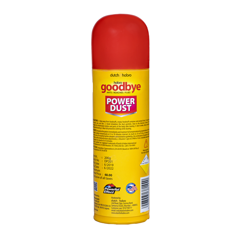 Goodbye Power Dust 200g – Goodbye Roaches from Dutch and Habro UAE